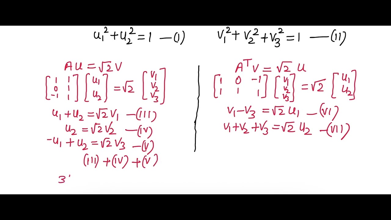 Matrices, Column vectors, Transpose:::IIT JAM MATH 2022 Q. No. 53 NAT ...