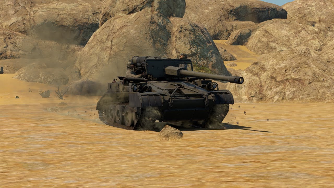 The M56 Scorpion is a fun little tank | War Thunder - YouTube