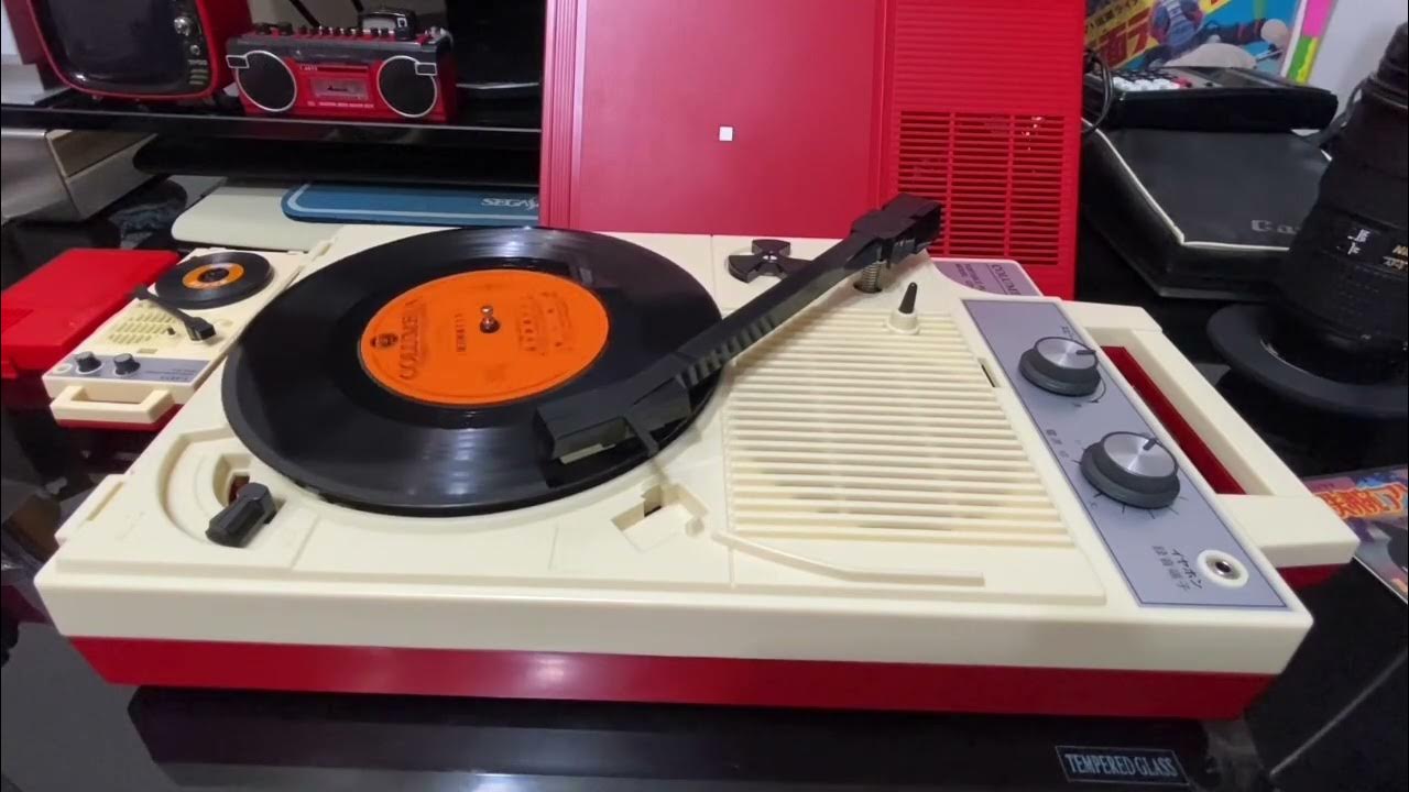 COLUMBIA GP-3 Vinyl Record Player Demo - YouTube