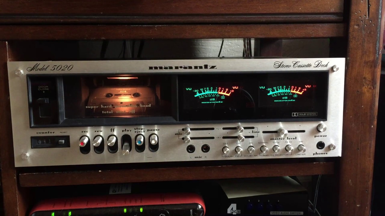 Marantz 5020 Stereo Cassette Deck Brief Demo - YouTube
