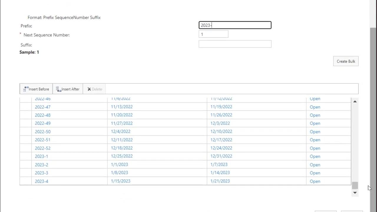 How to Create Timesheet Periods in POL - YouTube