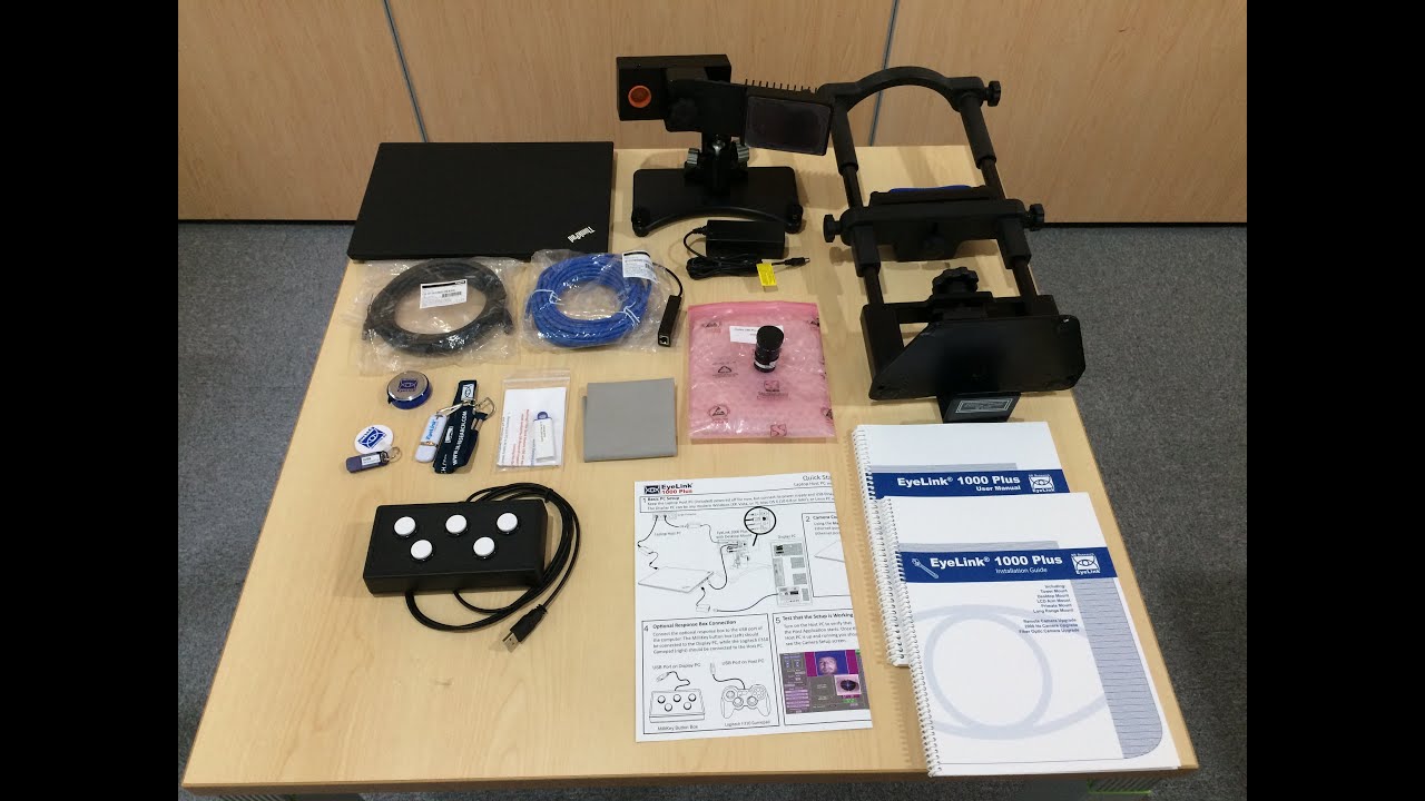 EyeLink 1000plus - SR Research 眼動儀產品介紹 - YouTube