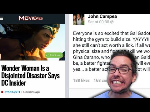 Wonder Woman is a Disaster and Gal Gadot Can't Act... - YouTube