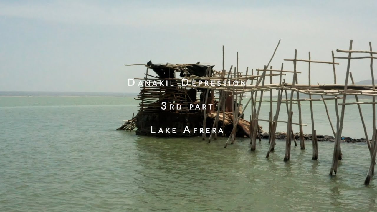 Danakil depression - Lake Afrera - YouTube