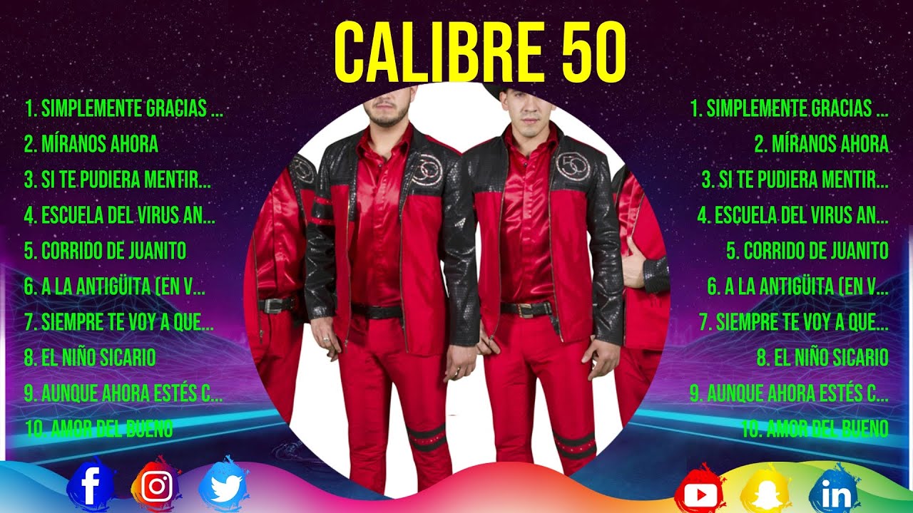 Calibre 50 ~ Greatest Hits Full Album ~ Best Old Songs All Of Time ...
