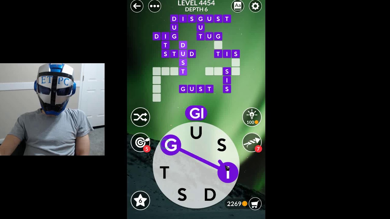 WORDSCAPES LEVEL 4454 NEW UPDATE masaya ang mga salita - YouTube