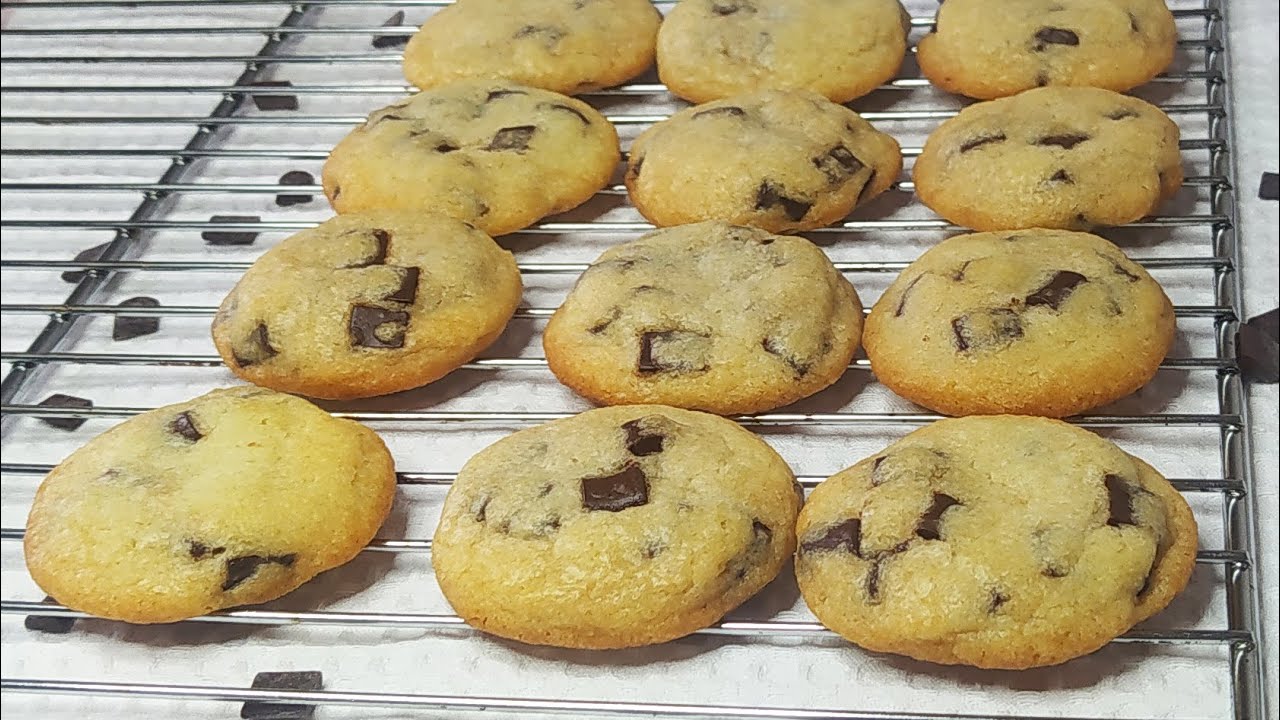 Американское печенье с шоколадной крошкой 🍪🍪🍪. Рецепт домашнего печенья ...