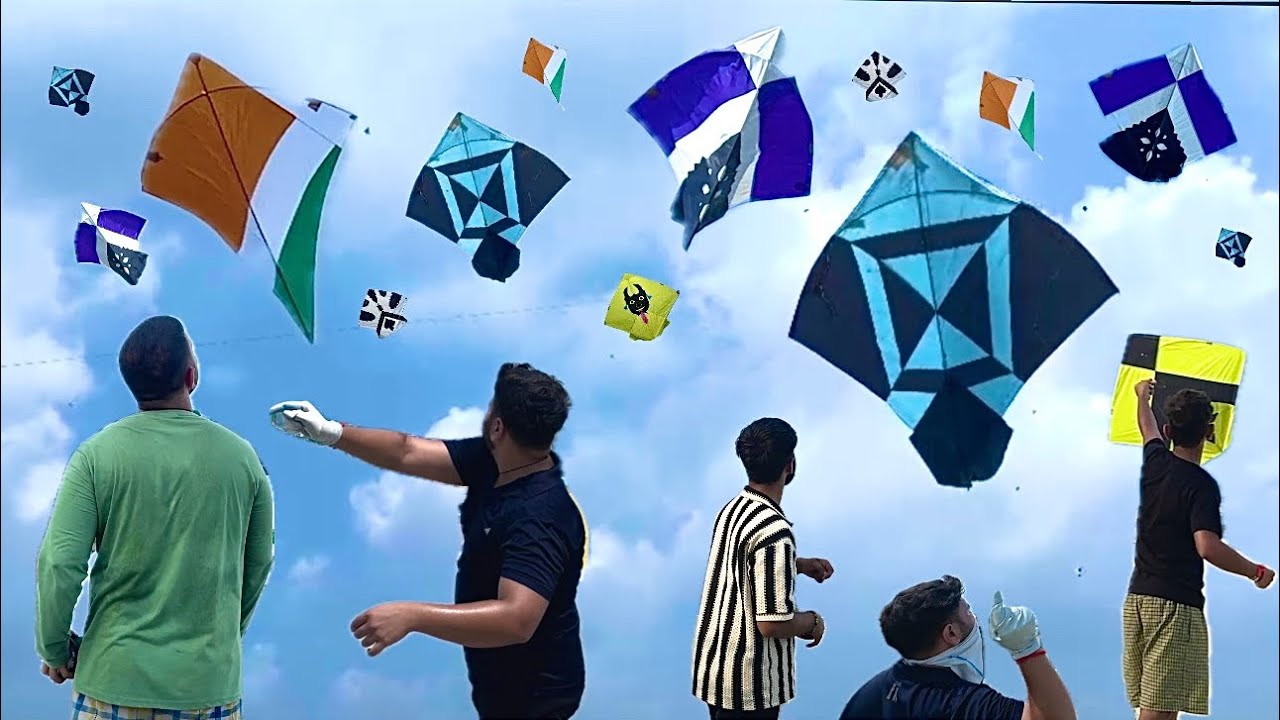 Part - 2 | Raskha bandhan kite flying 2024 😍🔥| Flying big kites | Kite ...