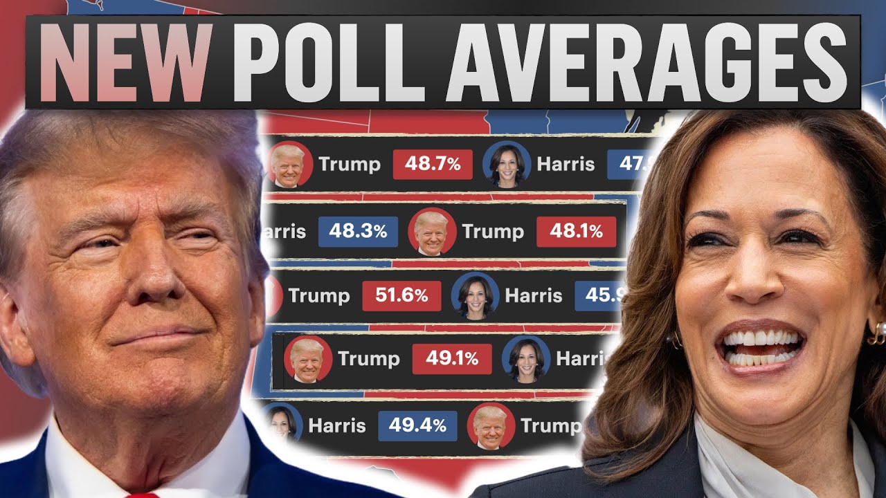 Who Leads on the 2024 Electoral Map? (New Polling Averages) - YouTube