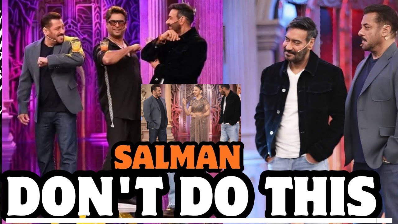 DANCE STEPS: SALMAN KHAN & AJAY DEVGAN! BIGG BOSS 19 WEEKND KA VAAR ...