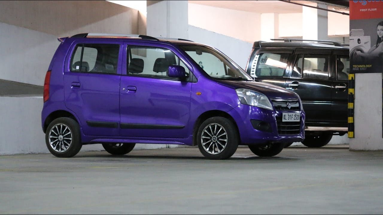Wagon R Modified | Wagon R repainted with Nice Colour - YouTube