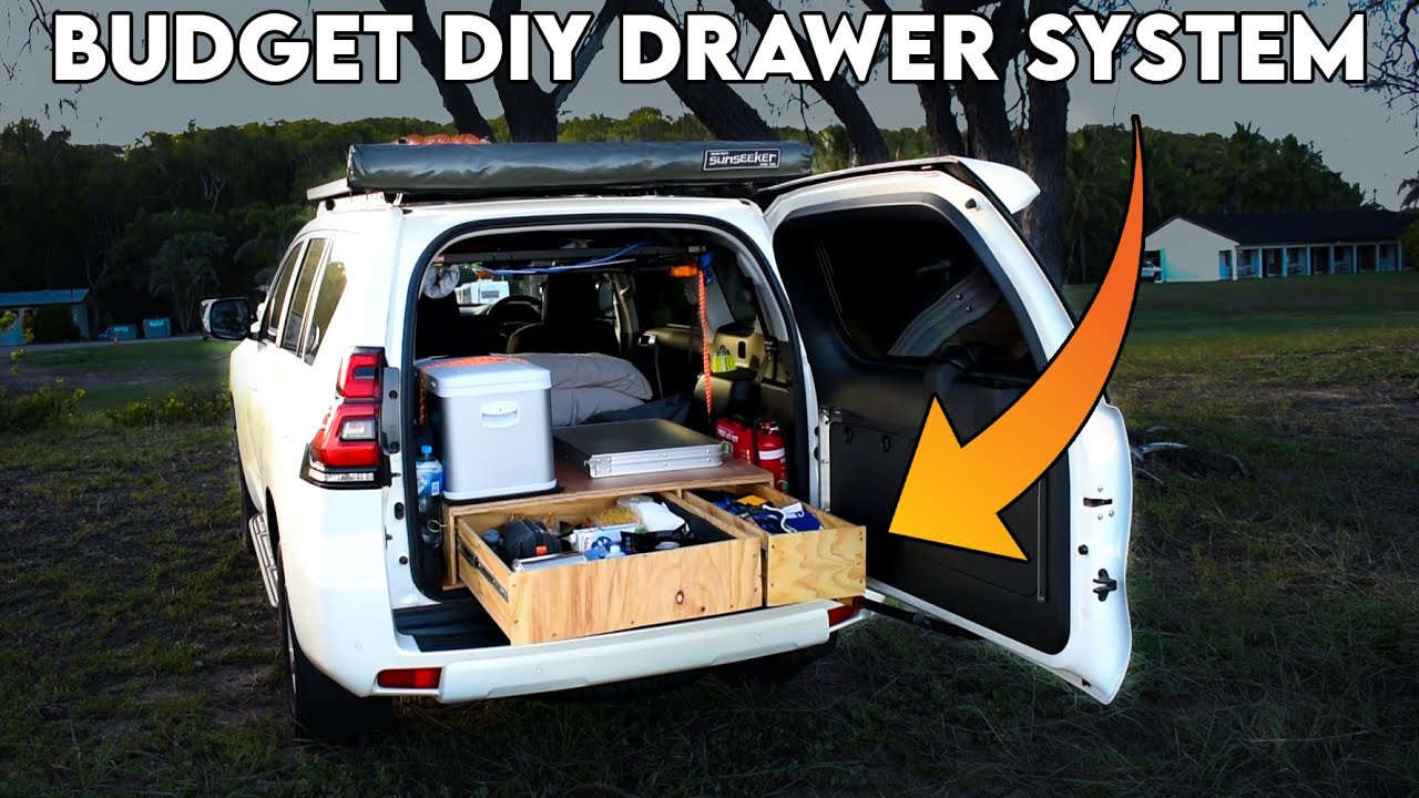 DIY Budget Drawer System Walkaround // "Perfect Prado" 150 (Lexus GX460 ...