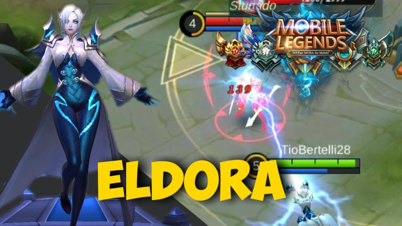 Campeão Eldora - Mobile Legends Gameplay Passo a Passo ( Android e Ios ) - YouTube