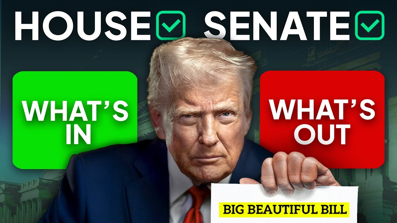 BREAKING NEWS - Tax Bill Passes Senate - 51-50 Vote - VP Vance Breaks ...