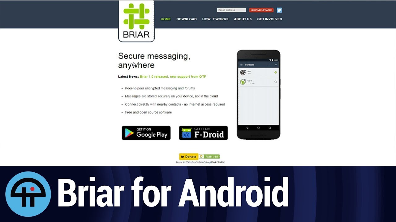 Briar for Android - YouTube