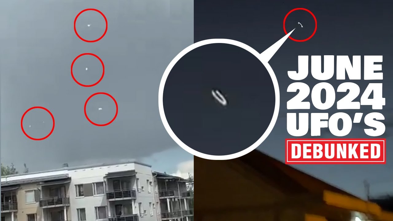 WOW! White Orb UFO's flying through Clouds and Spinning Wheel UAP over ...