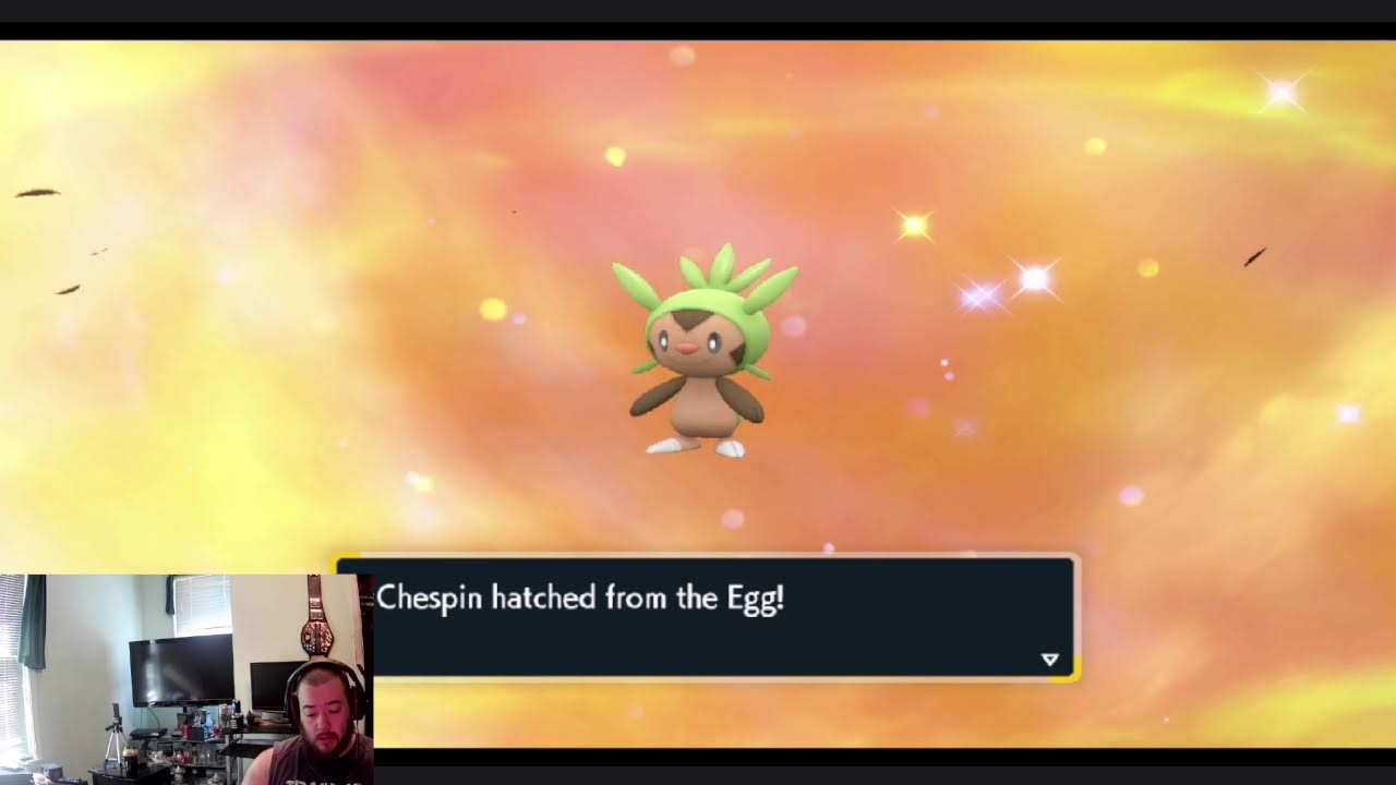 shiny chespin Hunting/ raid in Pokémon scarlet and violet - YouTube