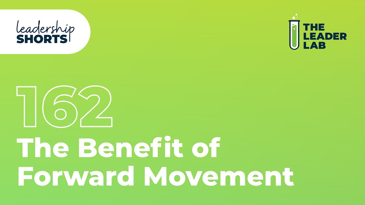 The Benefit of Forward Movement - YouTube