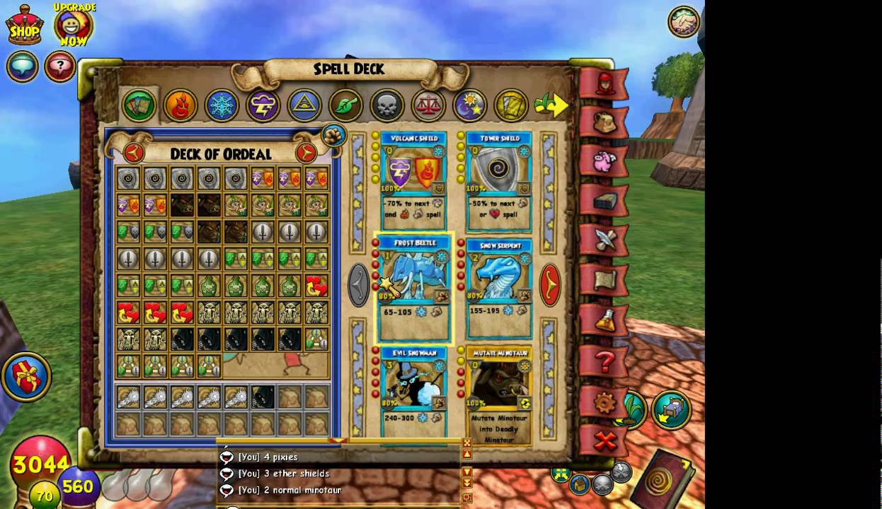 wizard101 pvp deck for legendary death - YouTube