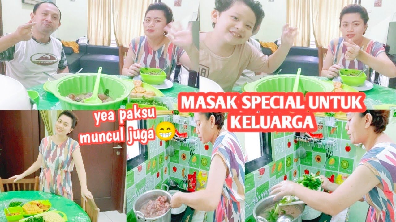 MASAK MENU KESUKAAN KELUARGA DI HARI WEEKEND - YouTube