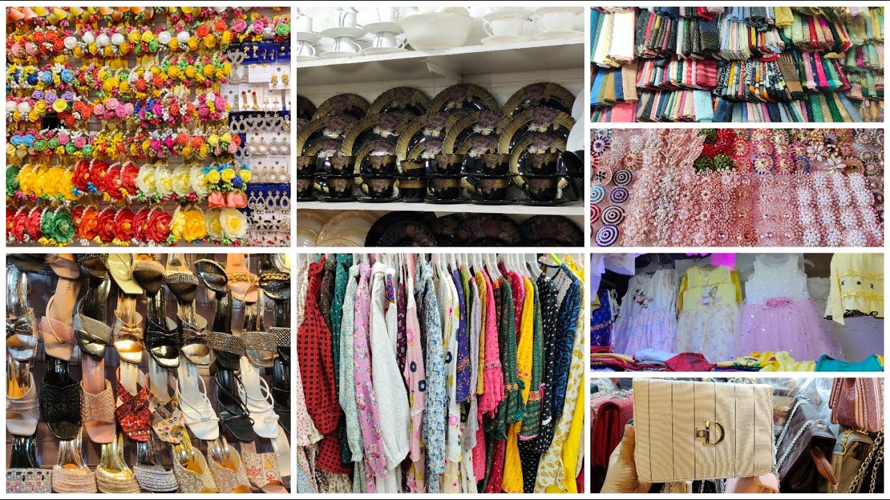 Eid shopping vlog 2023, Mouchak Market, shopping vlog. Whole market ...