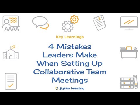 Key Learnings: 4 Mistakes Leaders Make When Setting Up Collaborative ...
