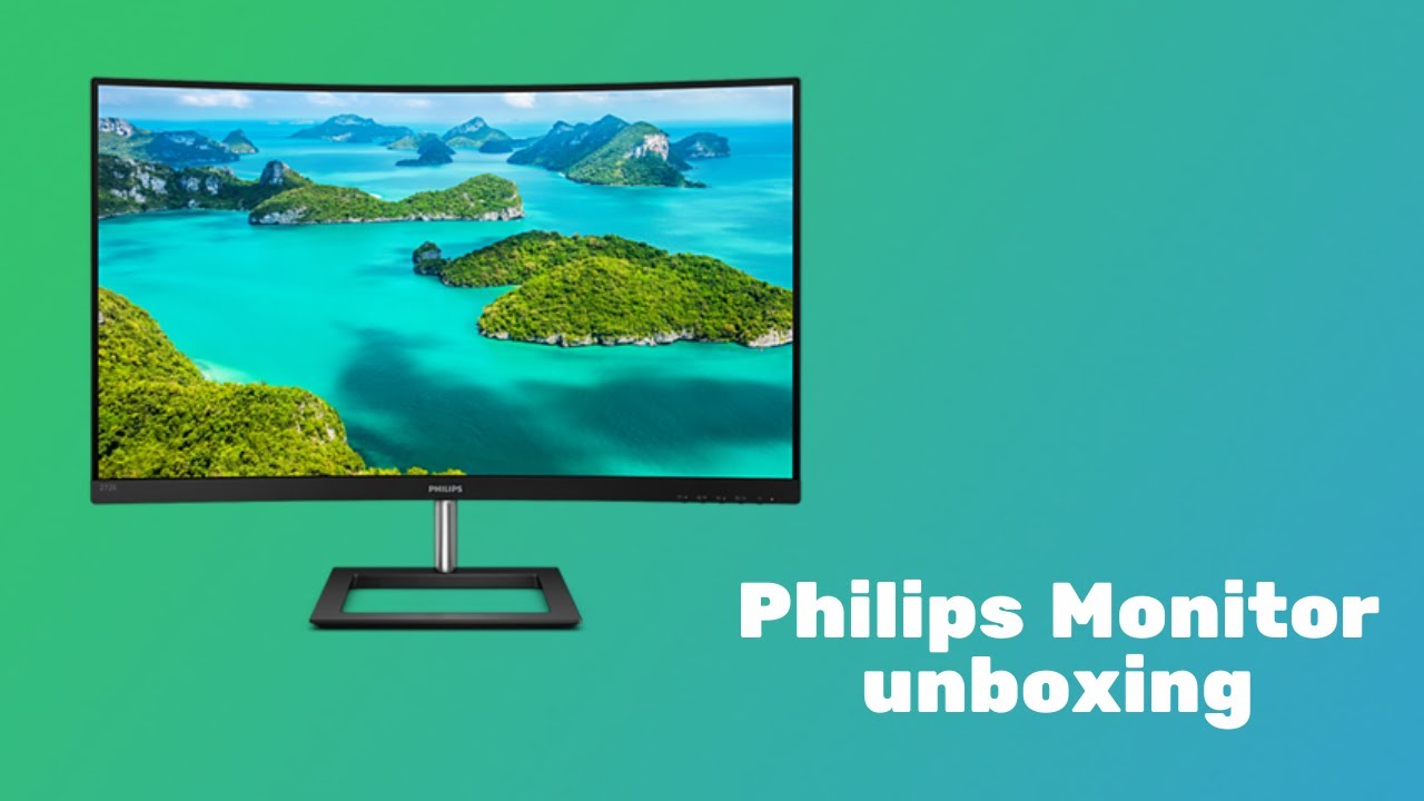 Unboxing a cheap 27 inch monitor! - YouTube