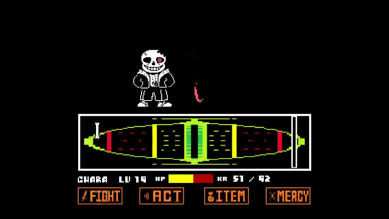 Bad Time Simulator Sans Fight From Undertale All