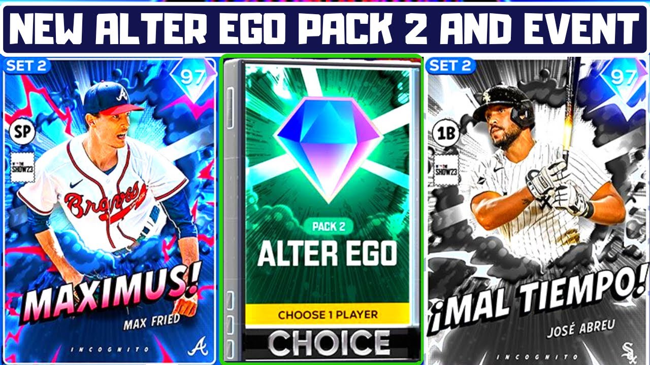 *NEW* ALTER EGO PACK 2 BASE ROUND and PREDICTIONS! MLB The Show 23 ...