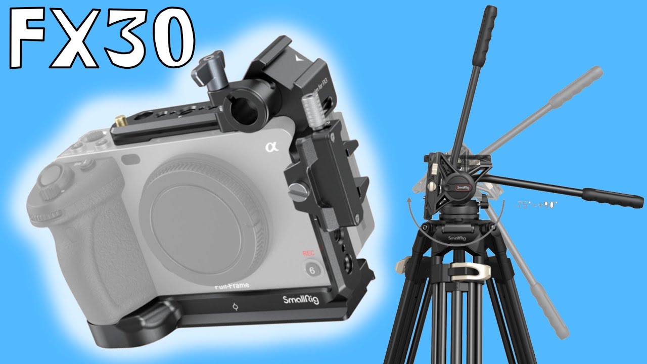FX30 Build - SmallRig Cage & Tripod AD-01 - YouTube
