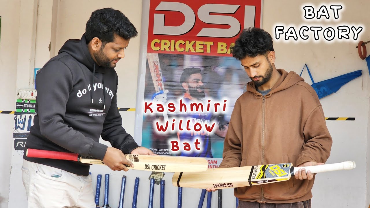 Cricket Bat Factory Visit in Pahalgam, Kashmir || All Good Quality Bats ...