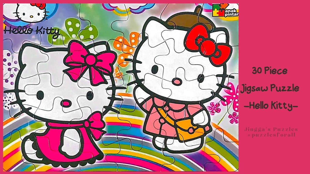 🟠 HELLO KITTY PUZZLE #2 🧩| @puzzlesforall - YouTube