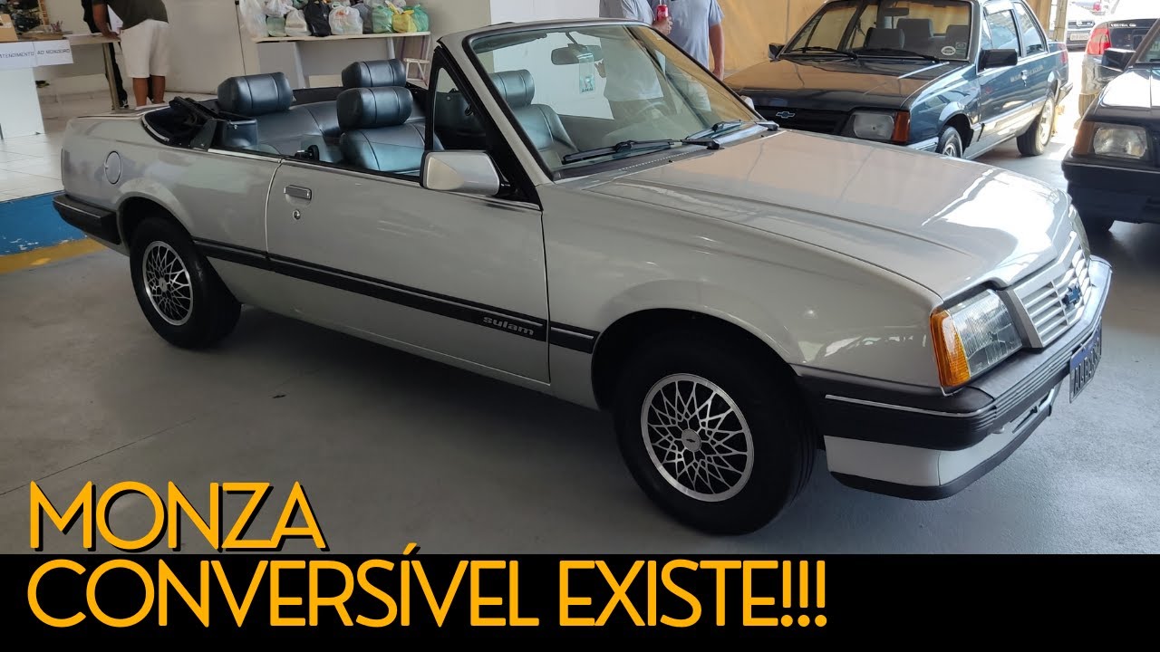 CHEVROLET MONZA CONVERSÍVEL - A HISTÓRIA DO MONZA SULAM RARO E ...