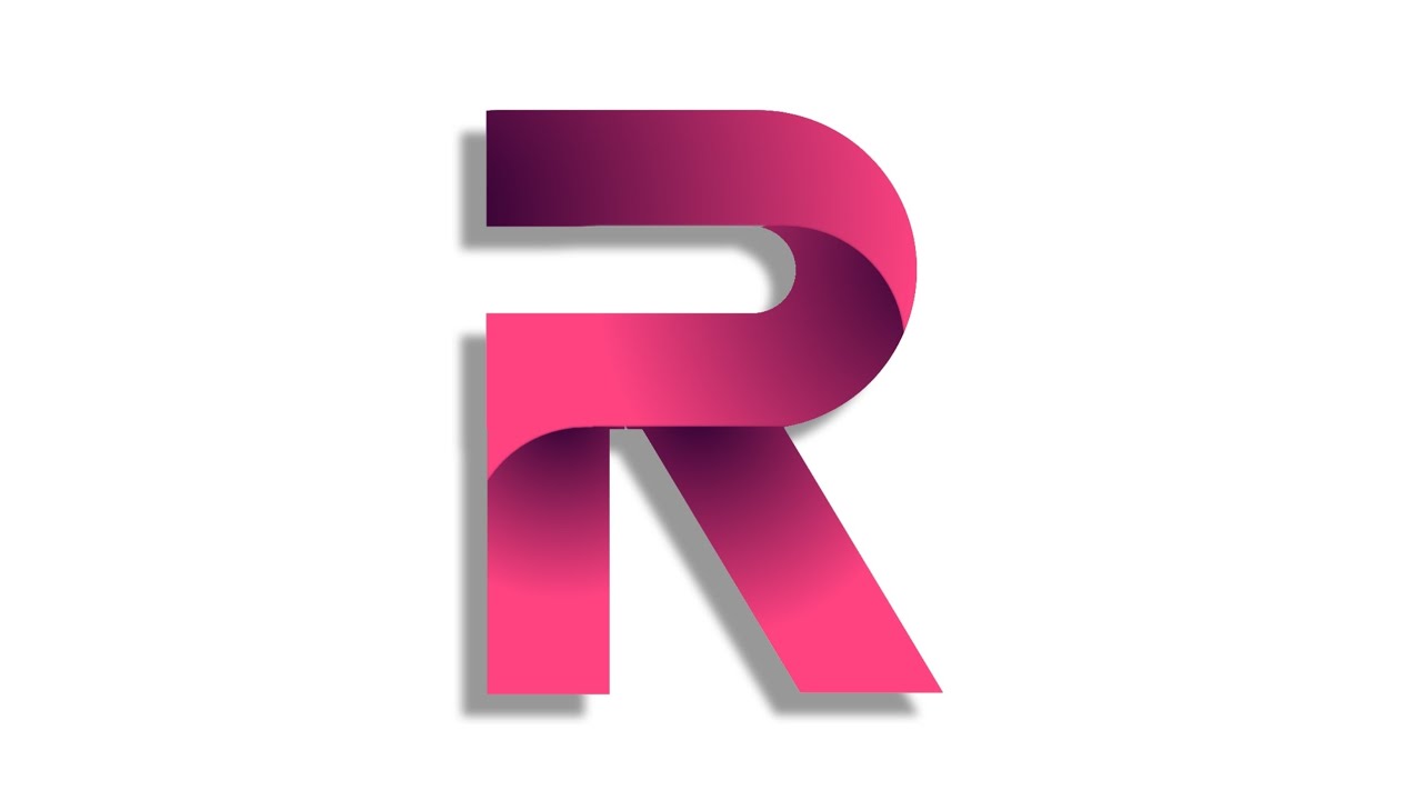 R Professional Logo Design in Pixellab | Pixellab Editing Tutorial ...