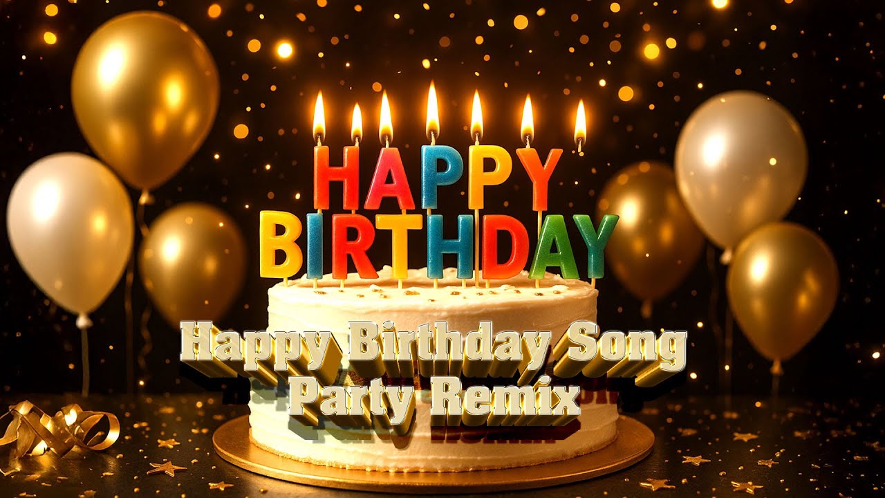 HAPPY Birthday UPBEAT PARTY SONG !!! (2025) REMIX - YouTube