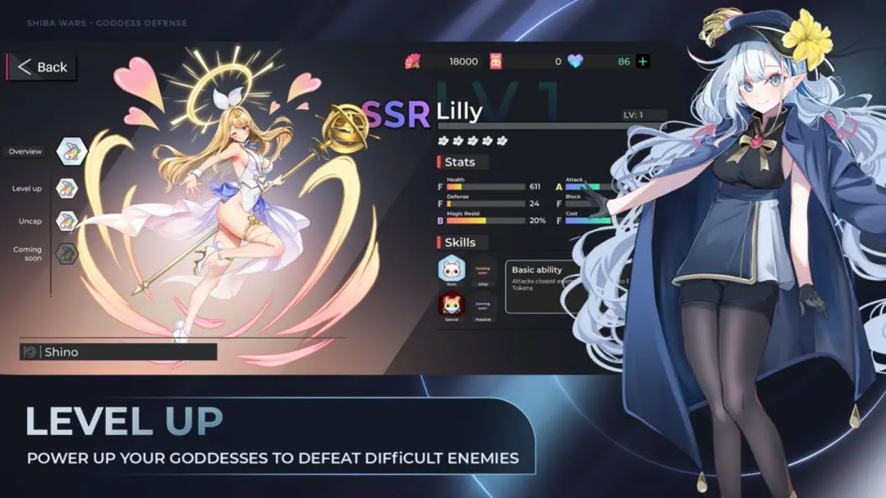 Shiba Wars - Goddess Defense Gameplay Android Mobile - YouTube