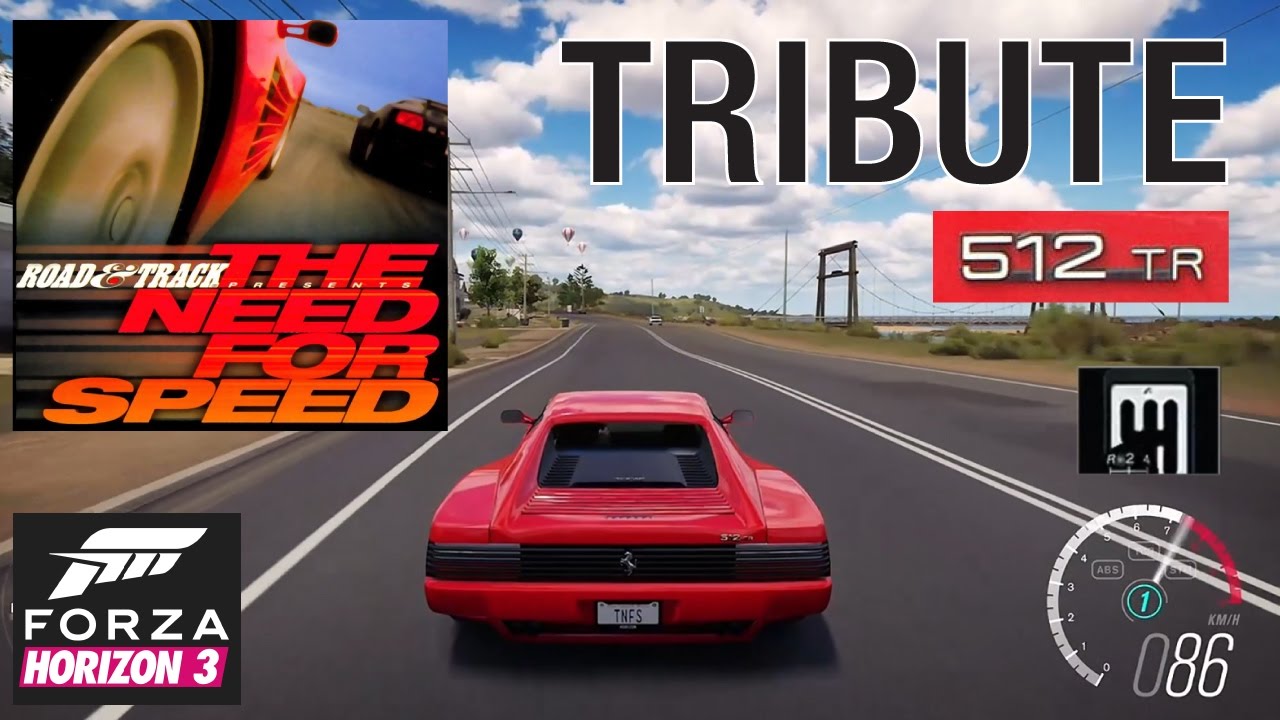 The Need For Speed Tribute - Ferrari 512 TR - "Coastal" | Forza Horizon ...