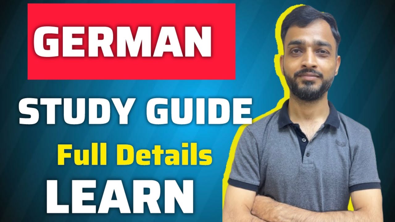 GERMAN STUDY COMPLETE GUIDE FOR STUDENTS | DEUTSCH LERNEN | - YouTube