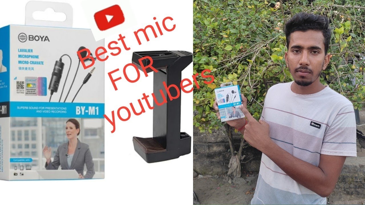 Best Mic for YouTube videos//Boya by mi #boya mic #vlog #video - YouTube