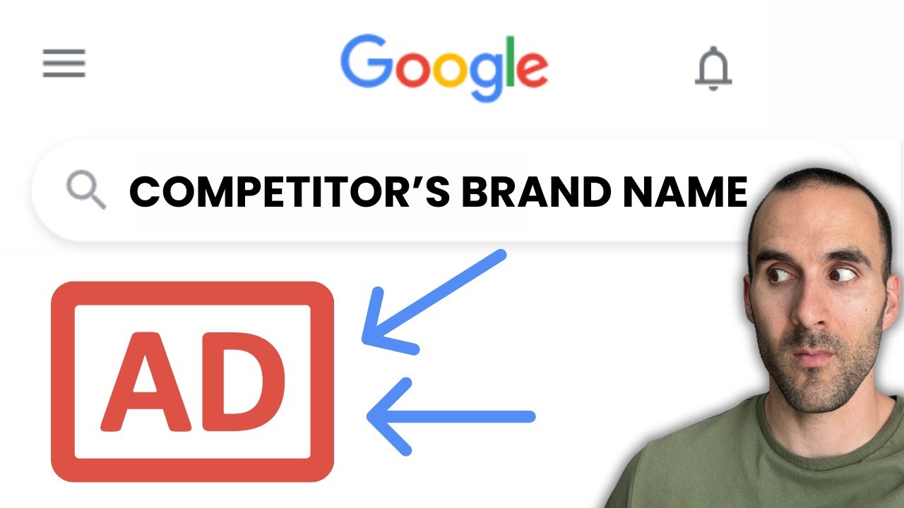 How to Target Your Competitor's Brand Name in Google Ads - YouTube