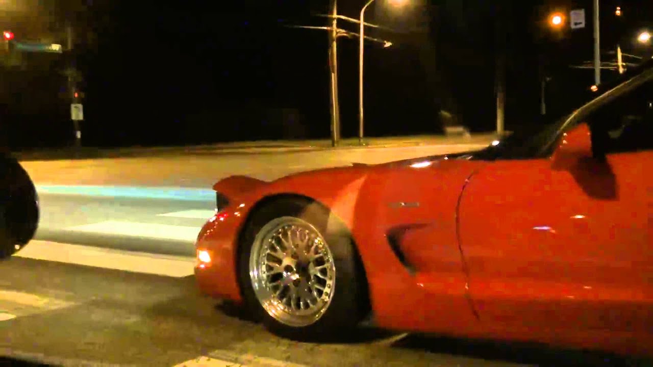 750whp Z06 vs. 500whp Talon TSi dig race - YouTube