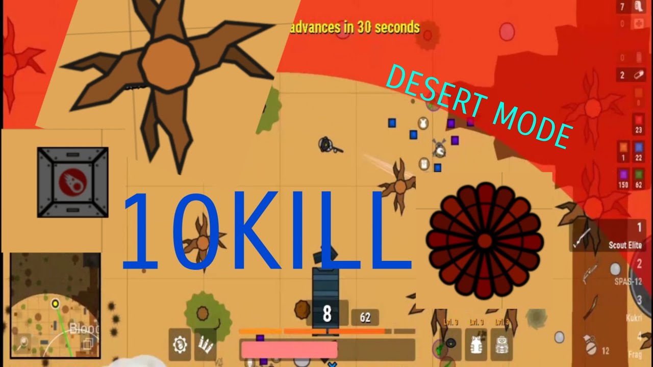 Surviv.io 10KILL IN DESERT MODE [SOLO DUO] 097 - YouTube