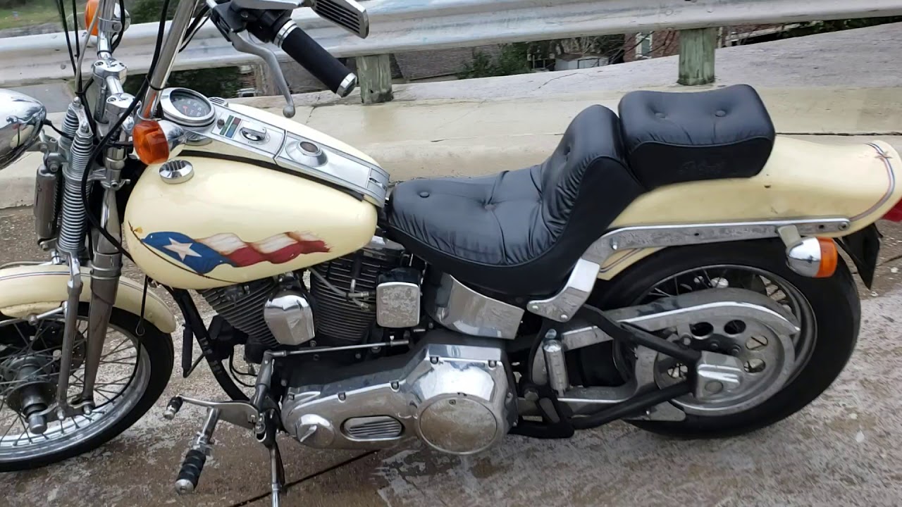 1994 Harley Davidson FXSTS Softail - YouTube
