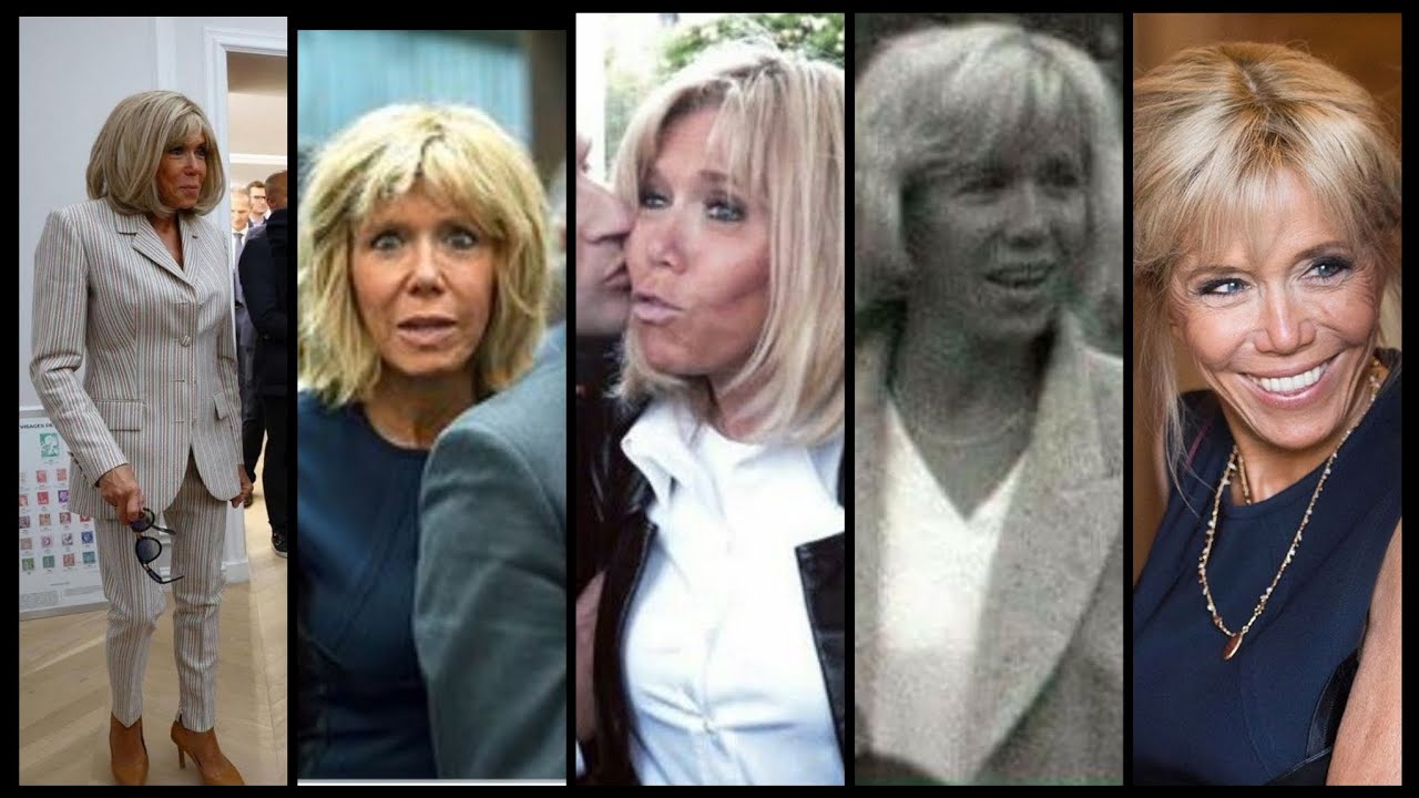 Birgitta Macron first lady of France on different moments #viral # ...