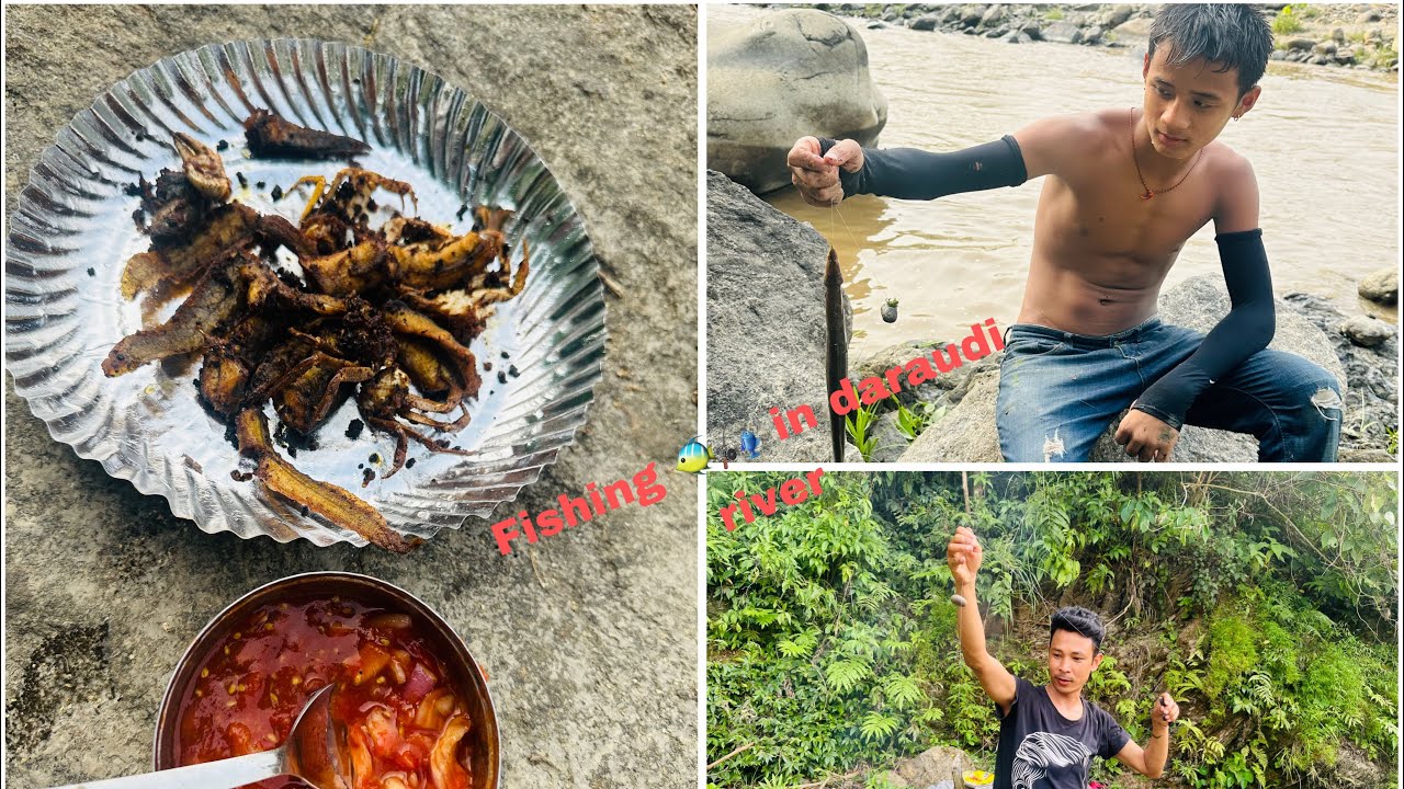 Fishing in daraudi river ️ Local machha mardai@sumitgrg075 || Saturday ...