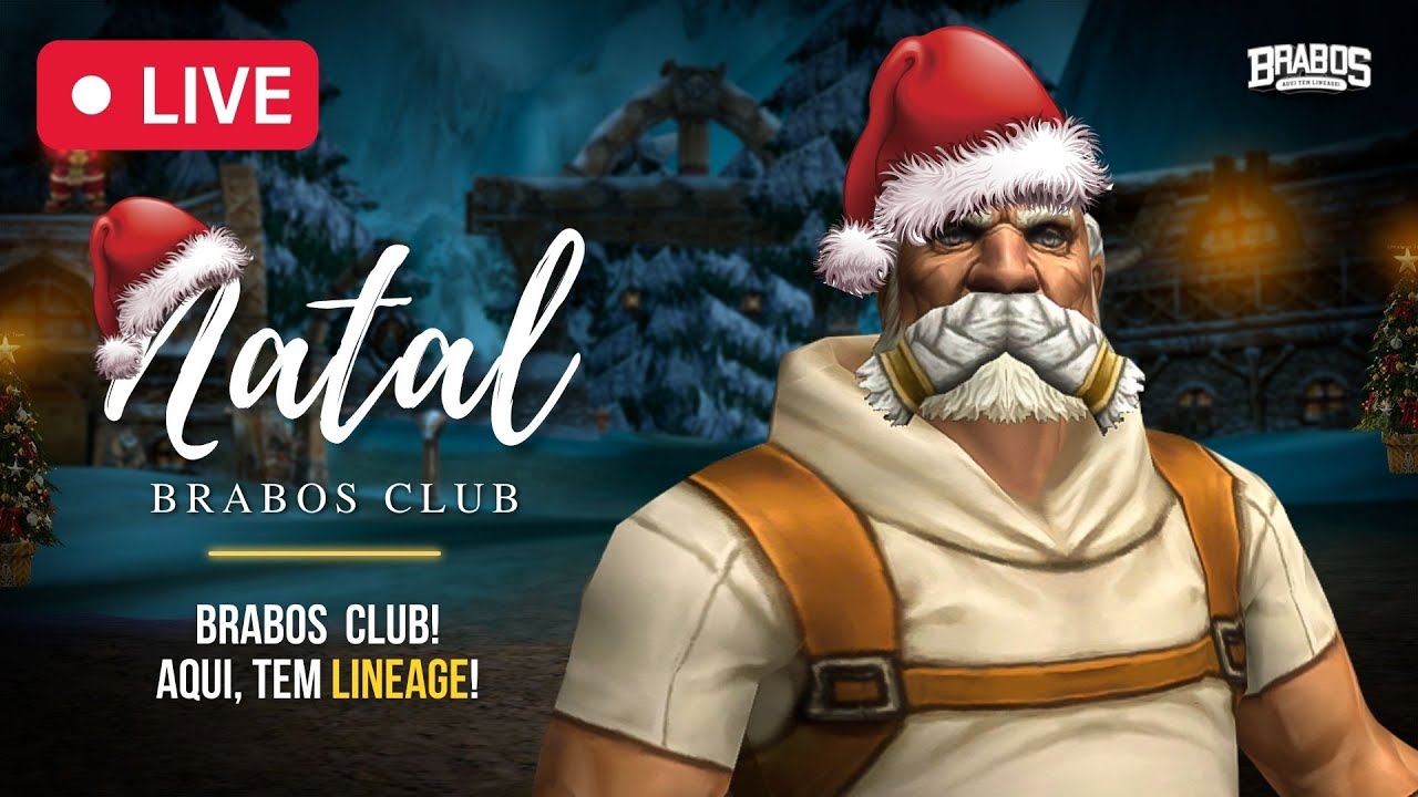 LIVE - Update de Natal do Brabos Club #lineage2 #l2 #interlude - YouTube