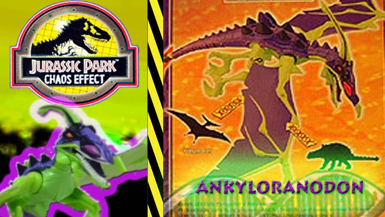 Jurassic Park Toys (Chaos Effect) - Ankyloranodon Review - YouTube