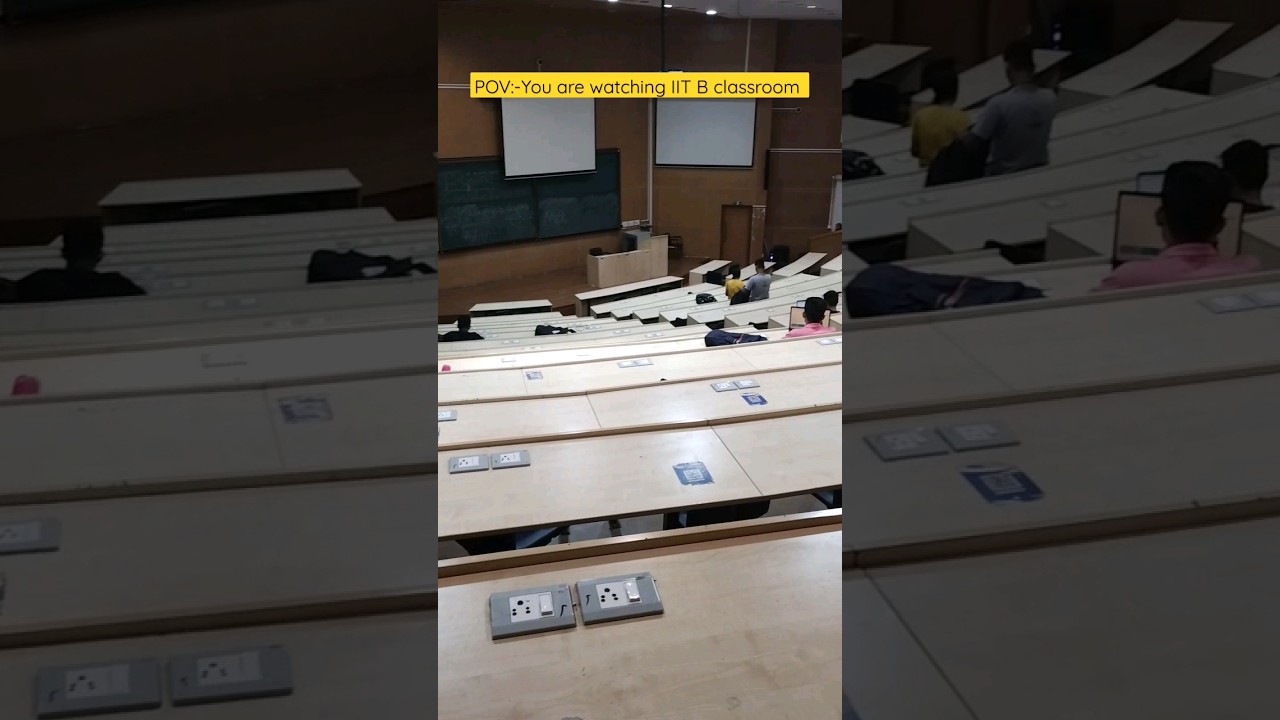 IIT BOMBAY Lecture Hall full tour ,#viral ,#iitbombay ,#iitb - YouTube