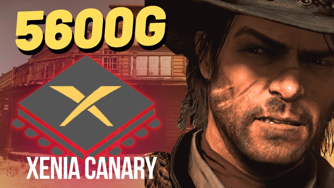 XENIA CANARY está incrível! RED DEAD 1 no 5600g sem Placa de Vídeo ...