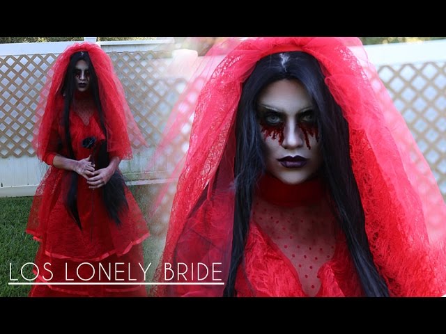 Gothic Bride Halloween Makeup